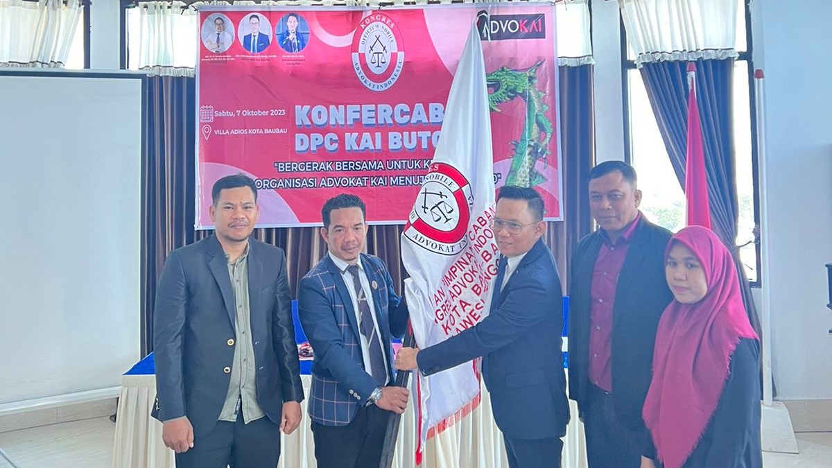 Apri Awo Terpilih Nahkodai DPC KAI Buton Lima Tahun Kedepan