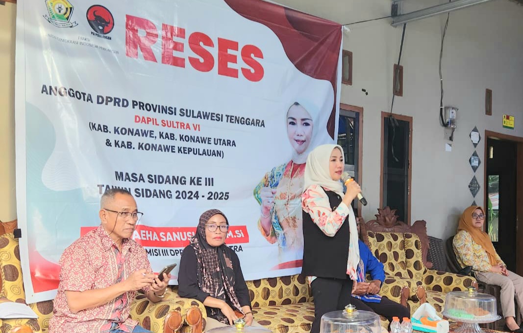 Reses Suleha Sanusi Turun Langsung Tinjau Tanggul Jebol di Toronipa