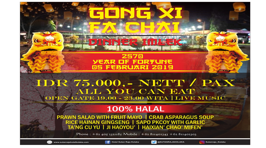 Nikmati Sensasi Masakan Cina di Sutan Raja Hotel Kolaka