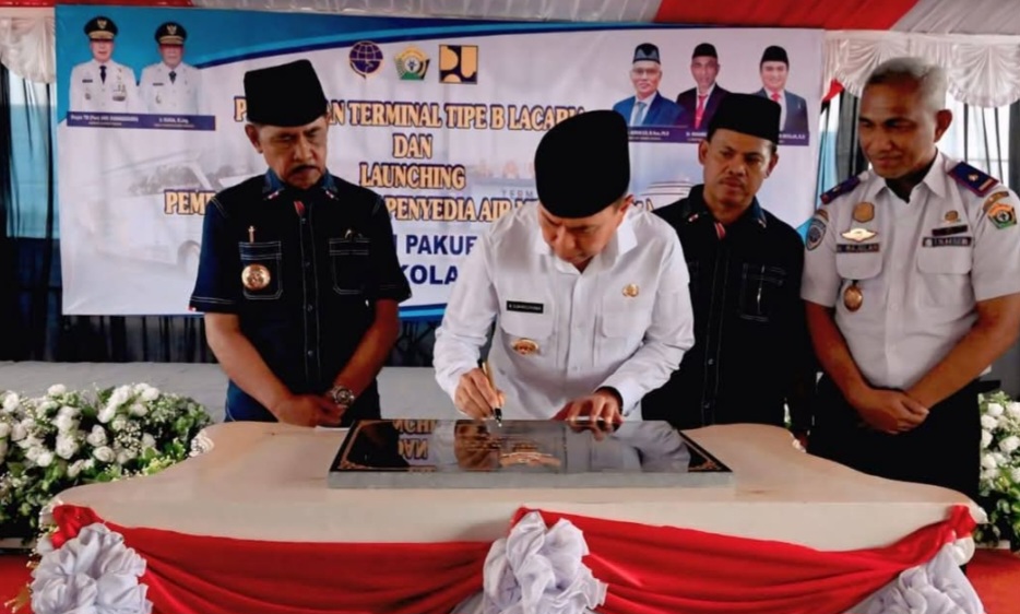 Terminal Tipe B Lacaria Kolut Diresmikan, Gubernur Sultra Harapkan Jadi ...