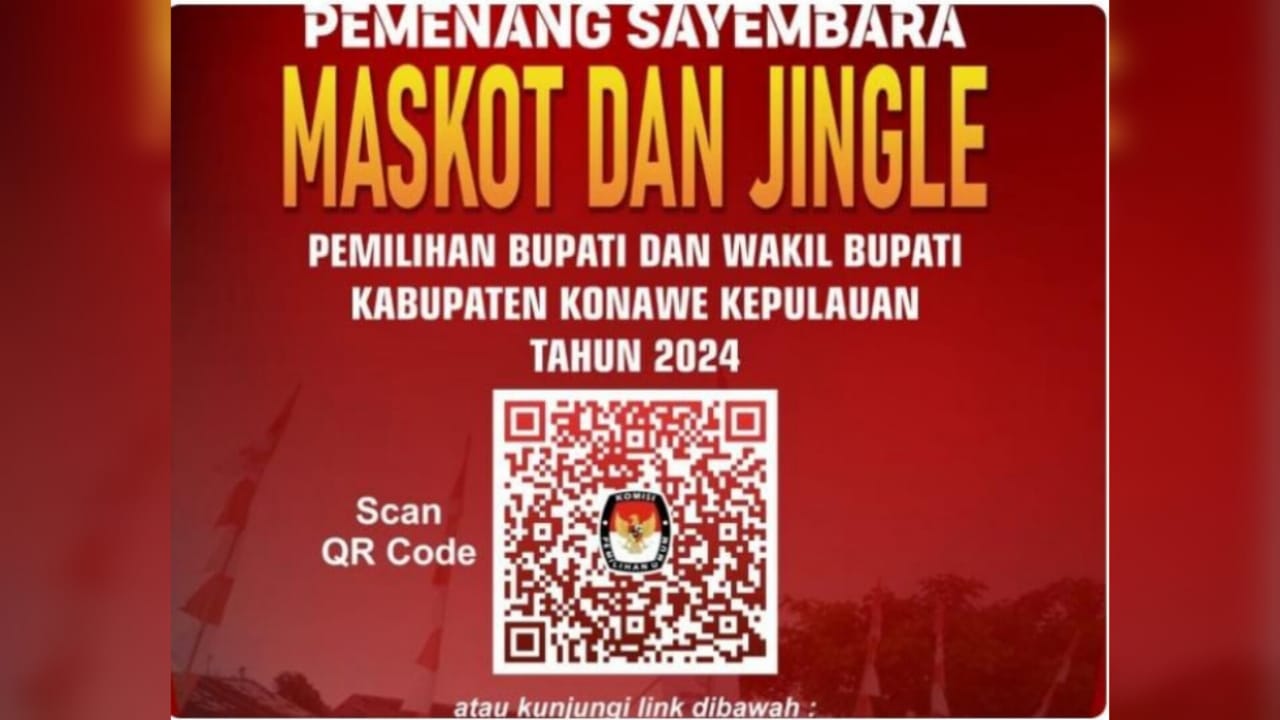 KPU Konkep Umumkan Pemenang cipta Maskot dan Jingle Pilkada 2024, Berikut Daftarnya